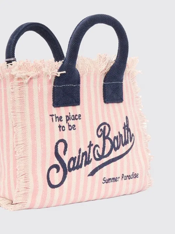 MC2 SAINT BARTH Canvas Tote Bag - Beige