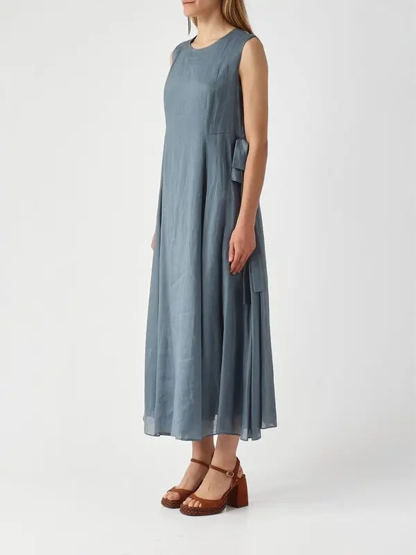 Max Mara Ramie Midi Dress