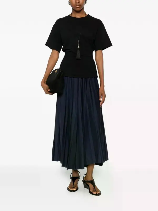 Dusan Wide Leg Pleated Pants