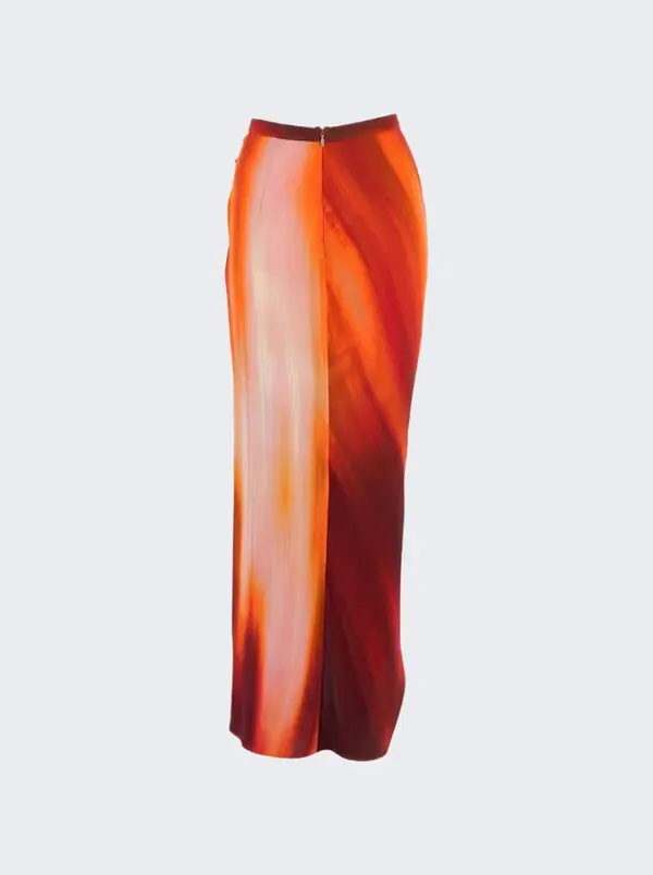 LAQUAN SMITH Maxi Skirt With Slit