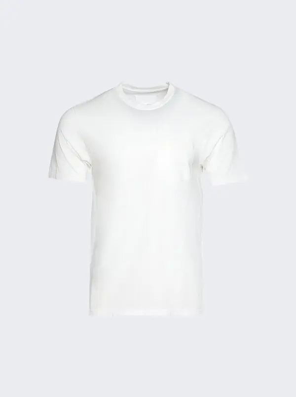 MAISON MARGIELA Short Sleeve Tee Off - White
