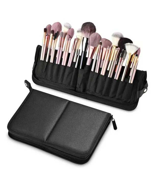 BYOOTIQUE Foldable Makeup Brush Bag - Classic Black
