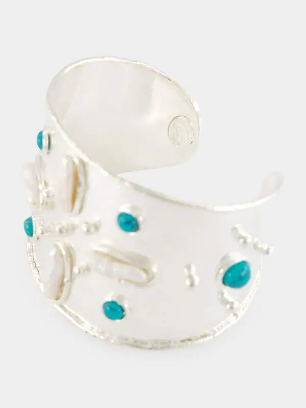 Sylvia Toledano Mojave Cuff With Turquoise