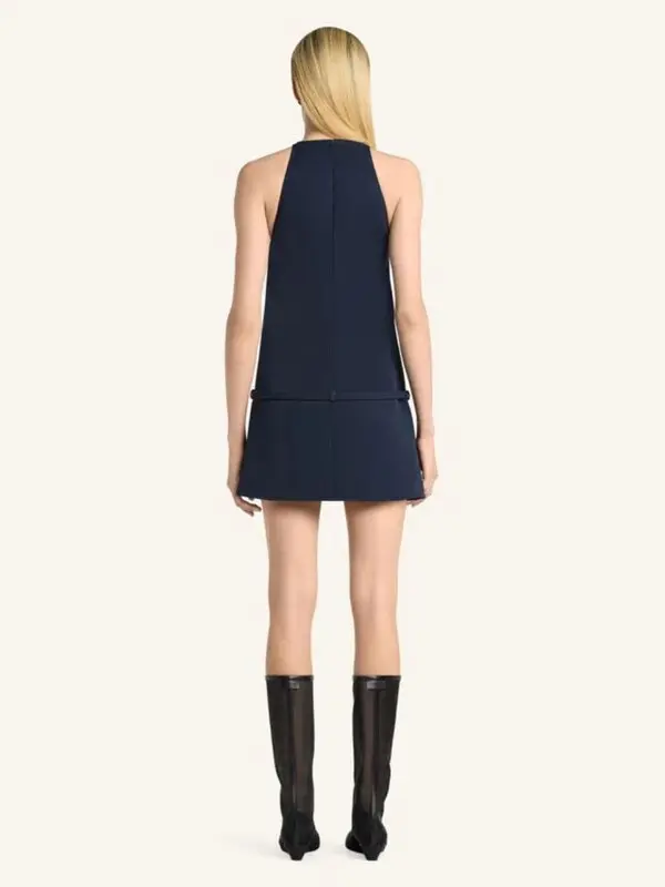 COURREGES A-line Mini Dress - Blue
