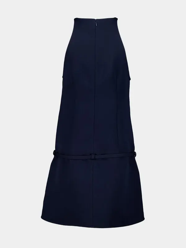 COURREGES A-line Mini Dress - Blue