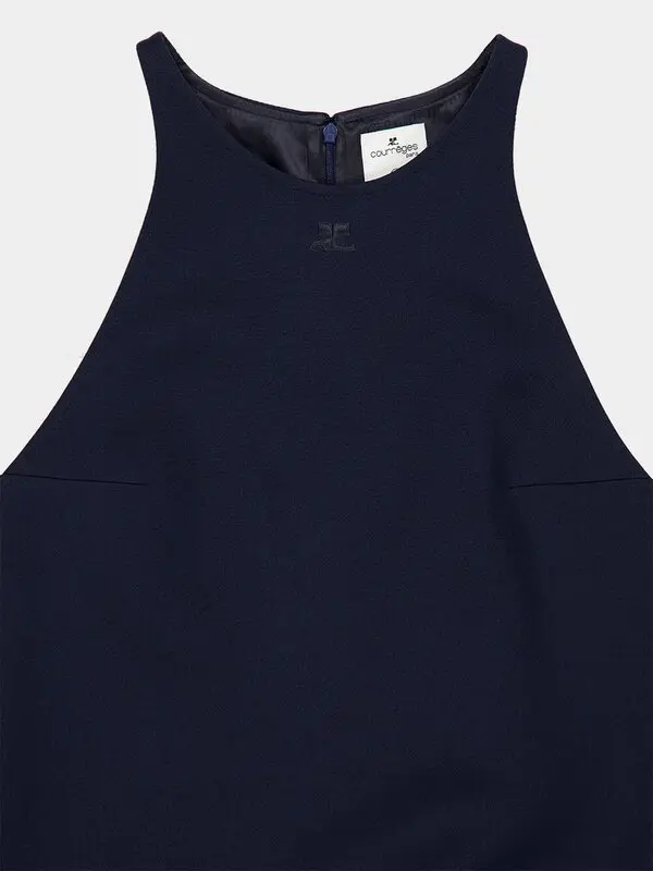 COURREGES A-line Mini Dress - Blue