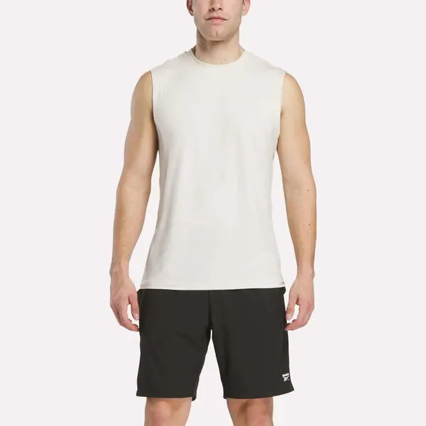 REEBOK Elite Sleeveless Top - Alabaster