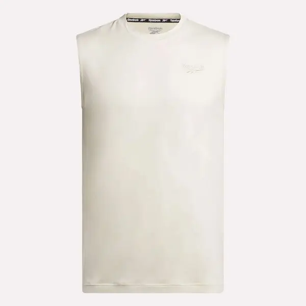 REEBOK Sleeveless Performance Top - Alabaster