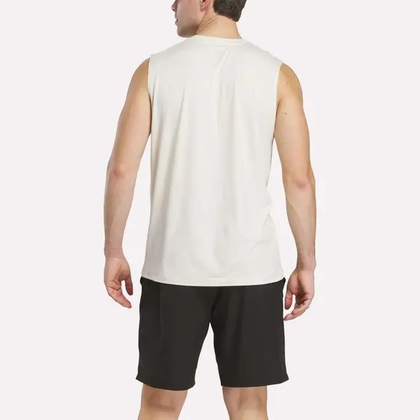 REEBOK Sleeveless Performance Top - Alabaster