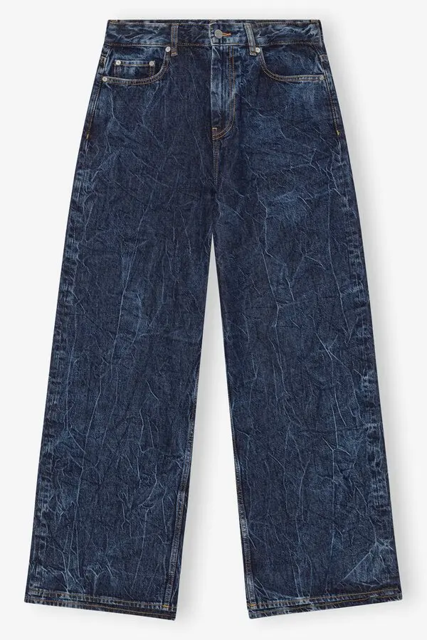 GANNI Dark Marri Jeans - Blue