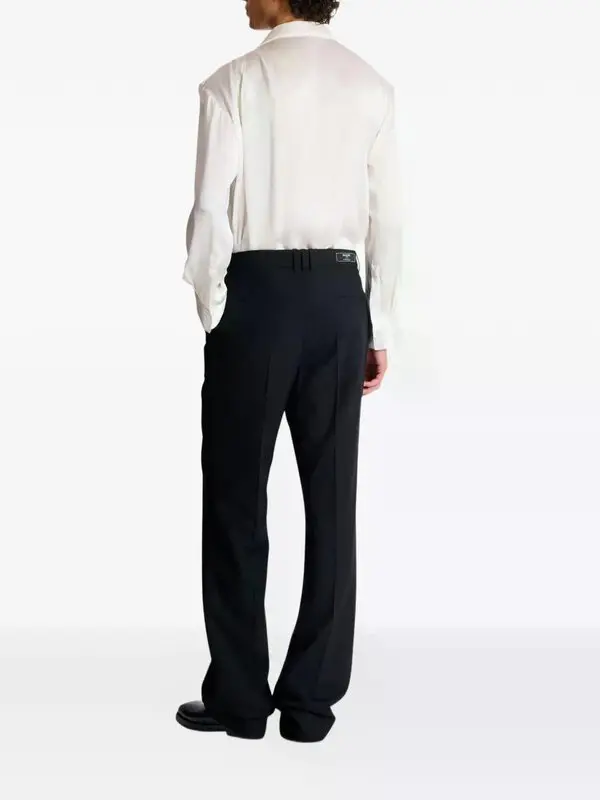 Balmain Strass-embellished Tailored Trousers