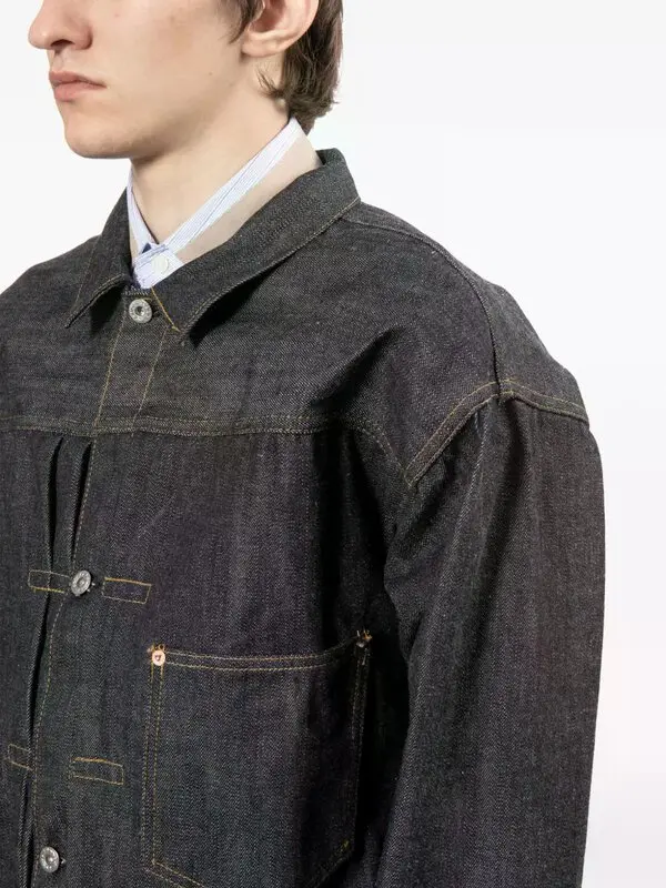 Junya Watanabe Cotton Denim Jacket - Blue