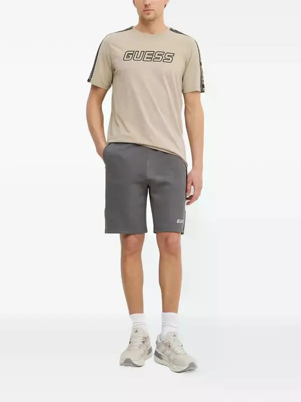 Guess Striped Cotton Shorts