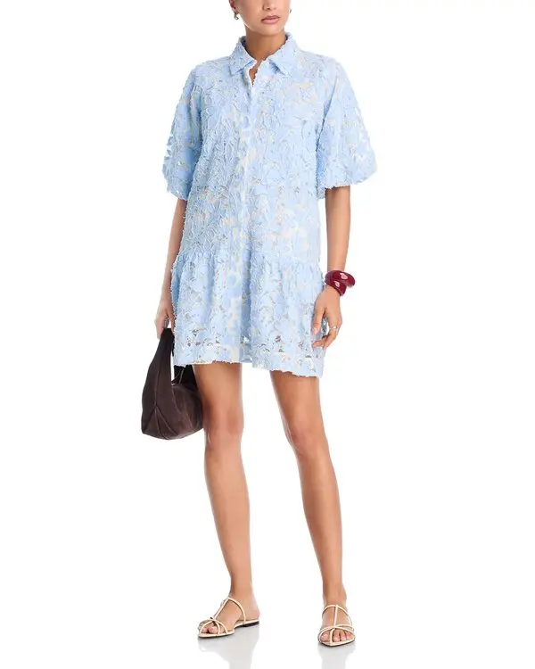 Simkhai Crissy Lace Mini Dress