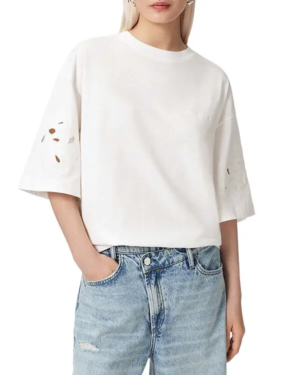 ALLSAINTS Lola Amelie Tee - Optic White