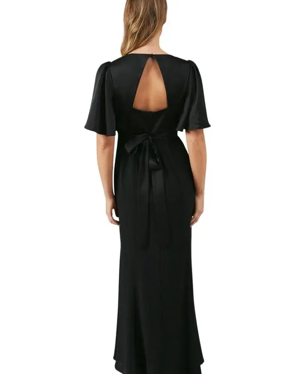 Coast Contrast Satin Bridesmaid Dress