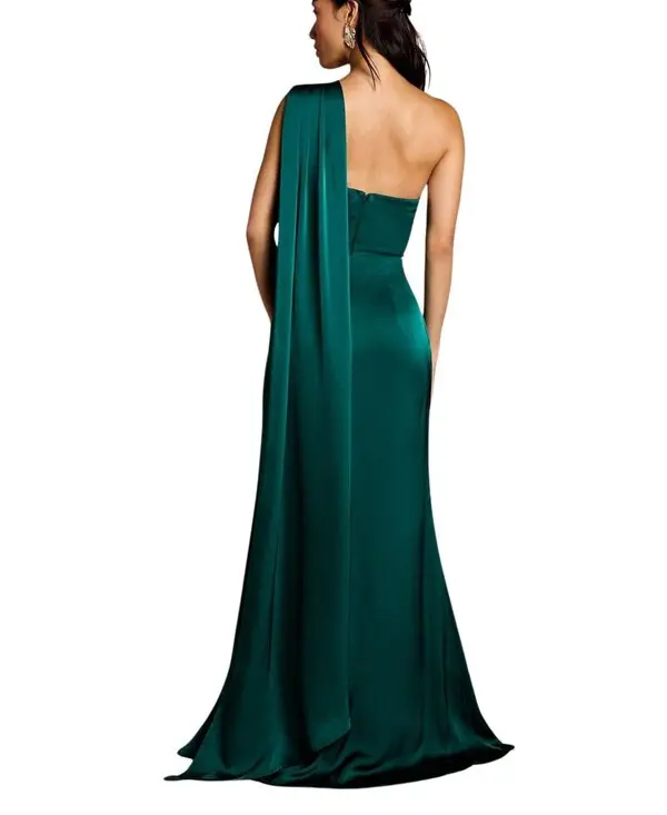 Coast One-shoulder Maxi Dress - Emerald