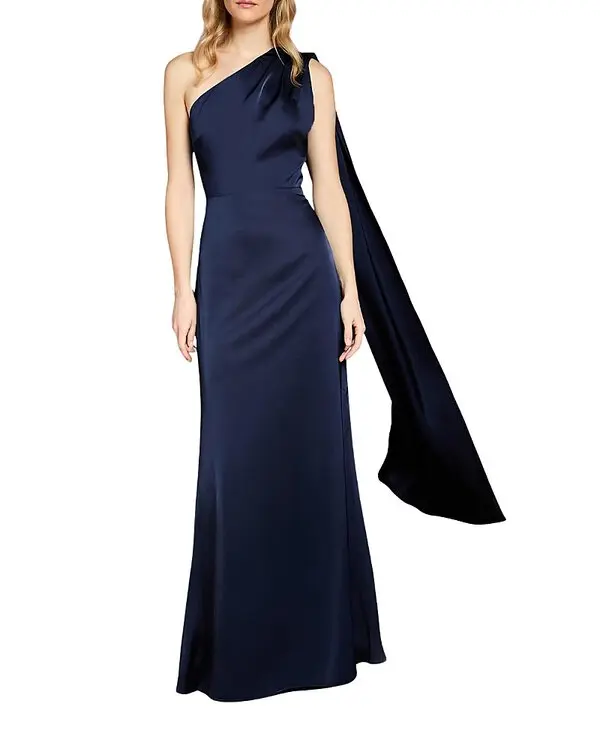 Coast One-shoulder Maxi Dress - Navy