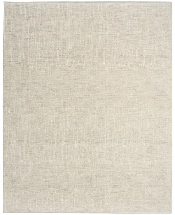 Calvin Klein Ck079 Notes Not02 7'10x9'10 Area Rug - Silver