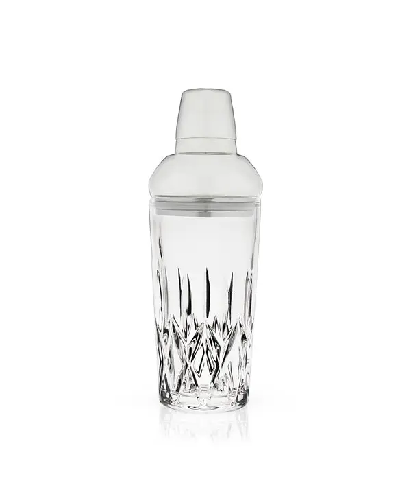 VISKI Admiral Crystal Cocktail Shaker In Stainless Steel - Clear