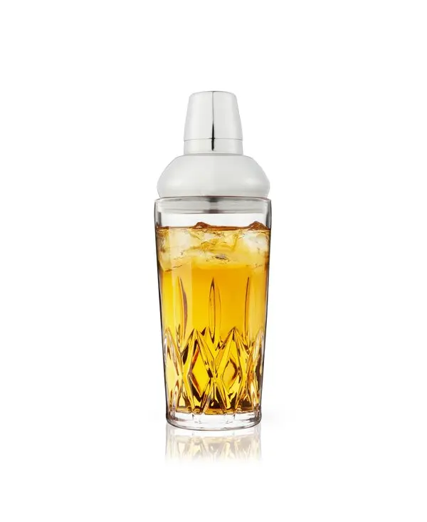VISKI Admiral Crystal Cocktail Shaker In Stainless Steel