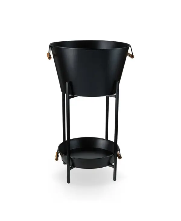 TWINE Beverage Tub With Stand & Tray