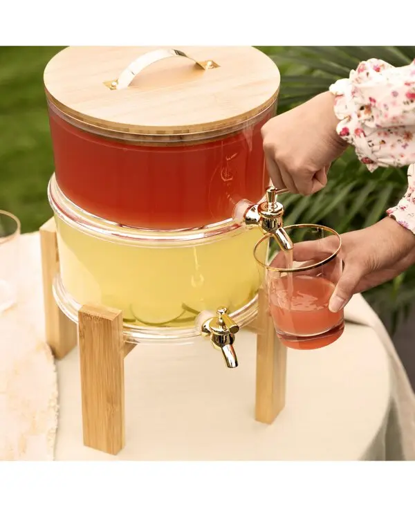 TWINE Outdoor Double Drink Dispenser