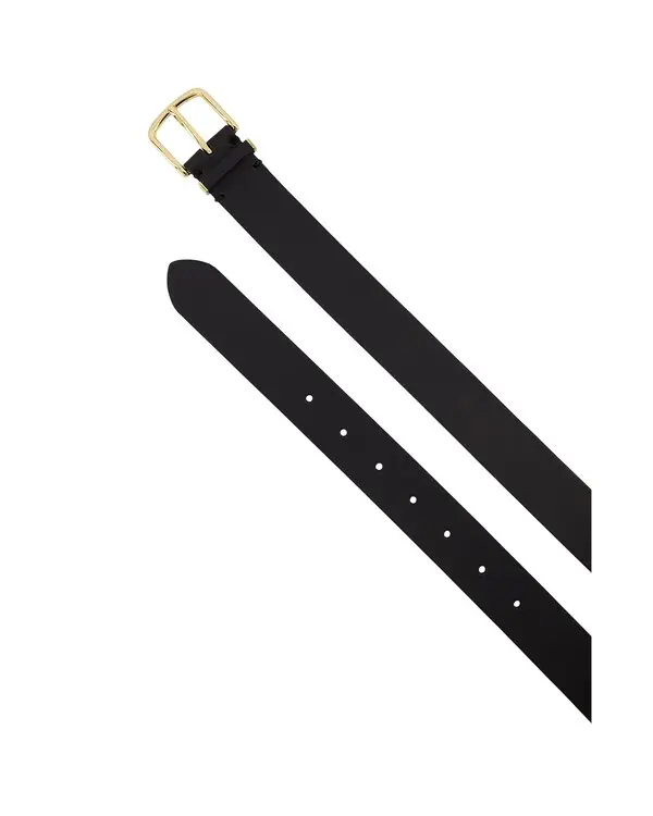 Vince Leather Belt - Black