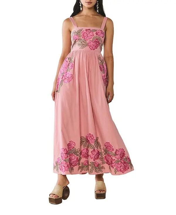 EDDY Gavin Dress - Pink Pop Floral