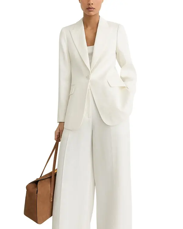 REISS Alyx Suit Jacket - White
