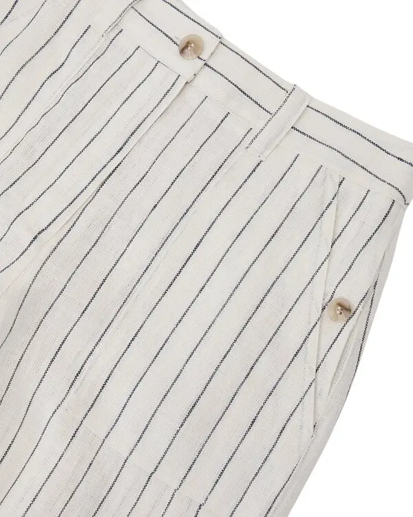 REISS Ashby Wide Leg Trousers