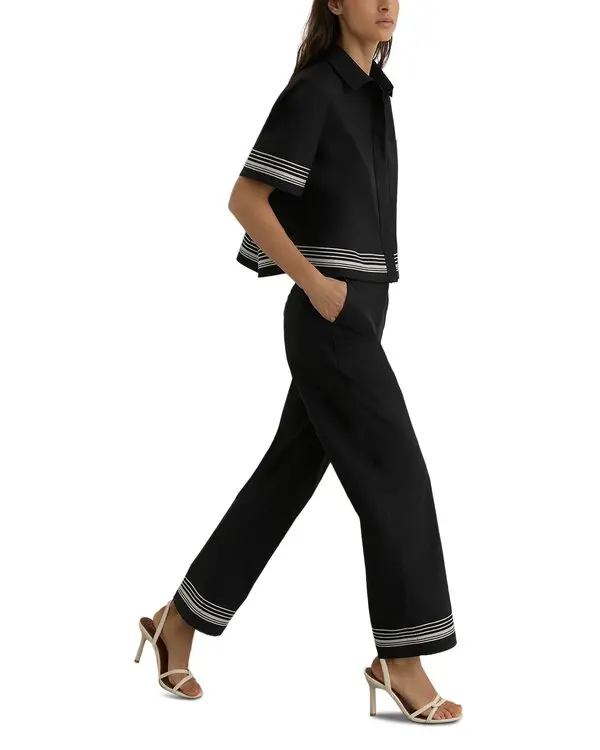 REISS Straight Leg Trousers