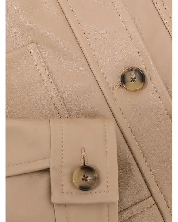 REISS Sonny Leather Jacket