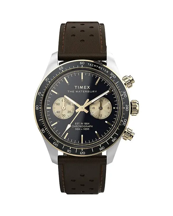 TIMEX Waterbury Heritage Chronograph 39mm - Brown
