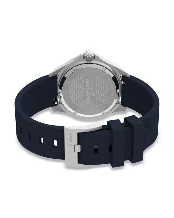 TIMEX Deepwater Meridian 200 Hnbr Rubber Strap Watch, 38mm