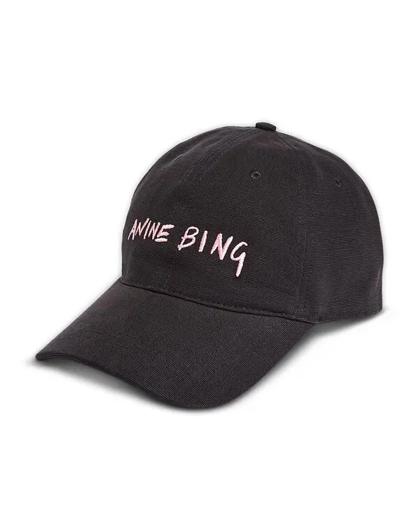 ANINE BING Jeremy Baseball Cap - Black