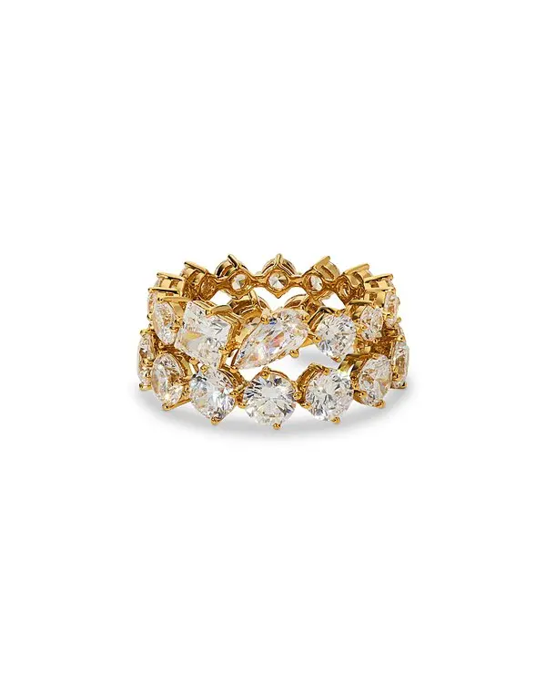 Nadri Lucia Mixed Cz Ring - Gold