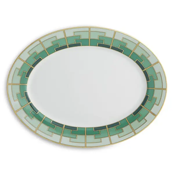 VISTA ALEGRE Emerald Medium Oval Platter