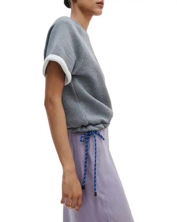 Rag & Bone Vintage Terry Cropped Sweatshirt