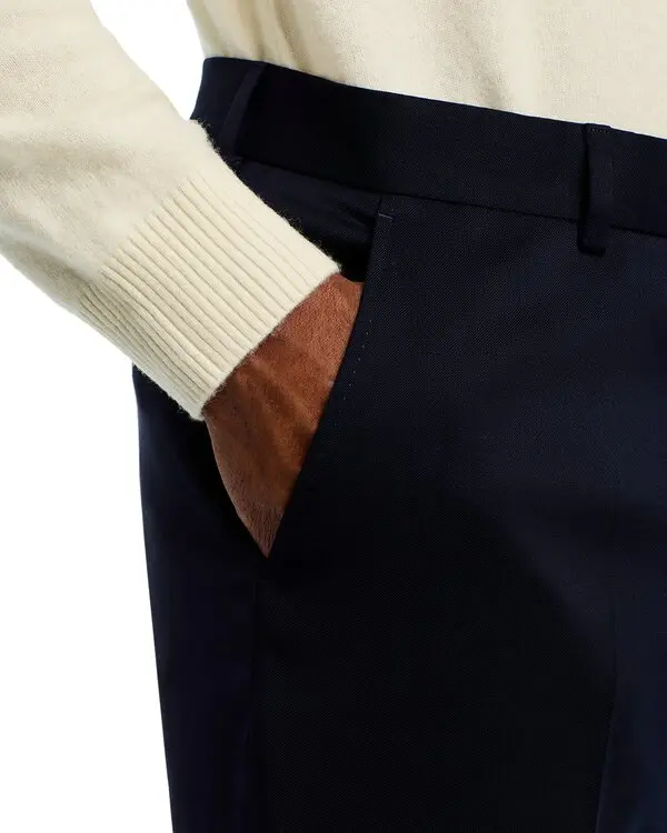 Vince Regular Fit Stretch Wool Suit Pants - Coastal
