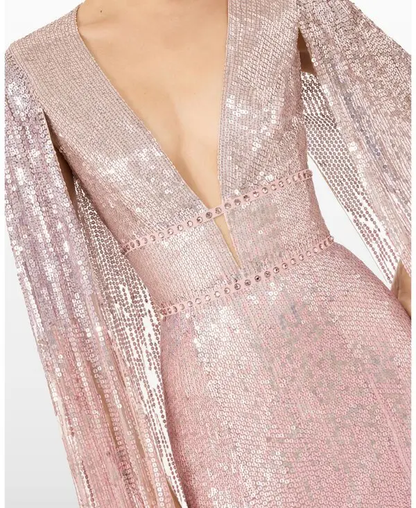 Jenny Packham Sequin-embellished Maxi Gown - Sugar