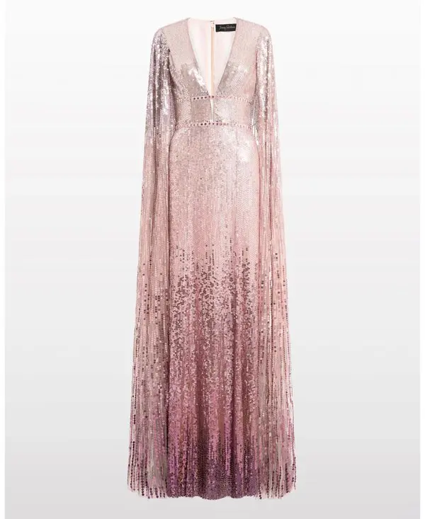 Jenny Packham Sequin-embellished Maxi Gown - Sugar