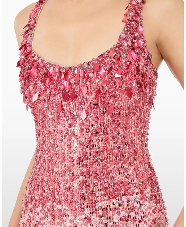 Jenny Packham Decora Sequin-embellished Maxi Dress - Illusion