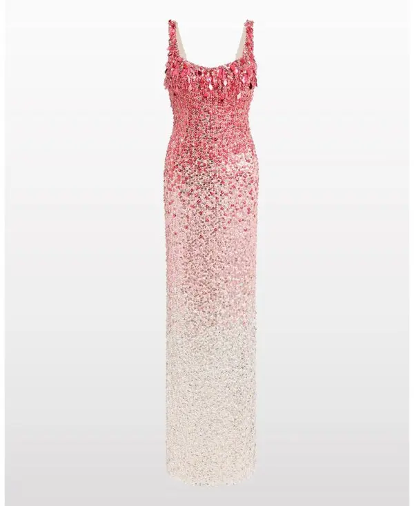 Jenny Packham Decora Sequin-embellished Maxi Dress - Illusion