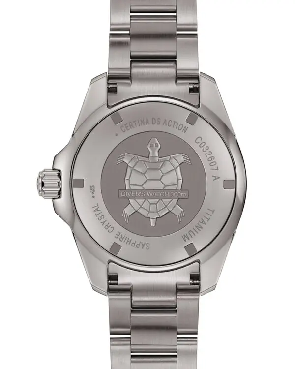 CERTINA Ds Action Diver 43mm Watch - Black
