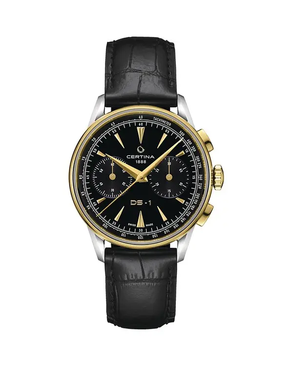 CERTINA Chronograph Watch - Black