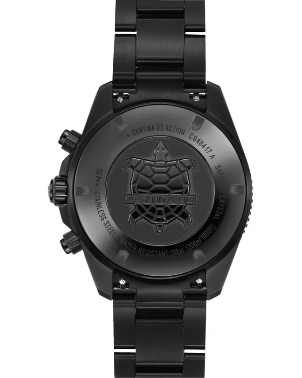 CERTINA Ds Action Chronograph 42mm - Black