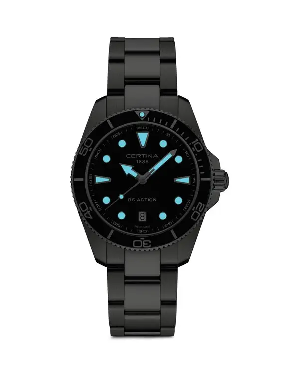 CERTINA Ds Action Gent Watch 40mm - Blue