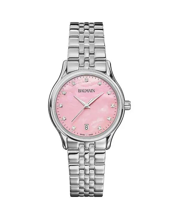 Balmain Beleganza Watch, 32mm - Pinkmother Of Pearl
