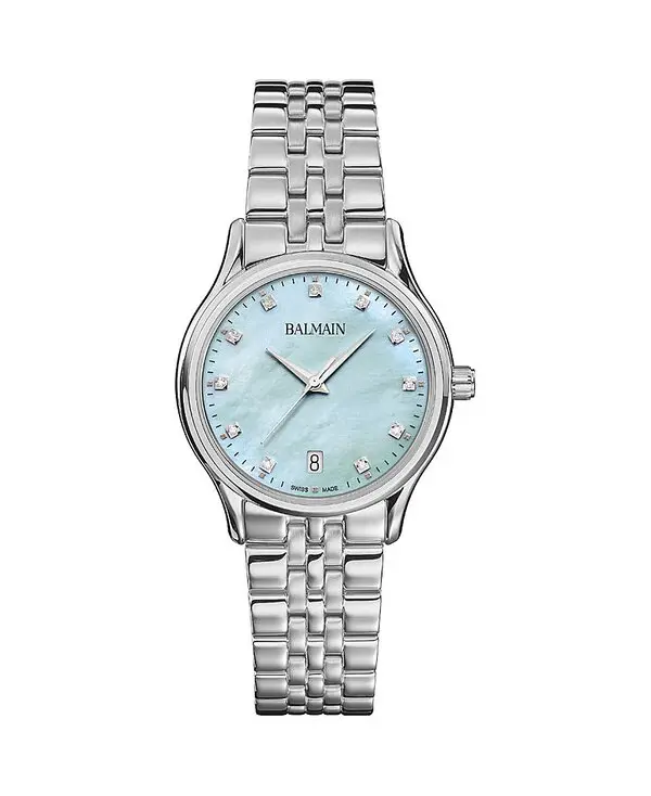 Balmain Beleganza Watch 32mm - Mint Mother Of Pearl